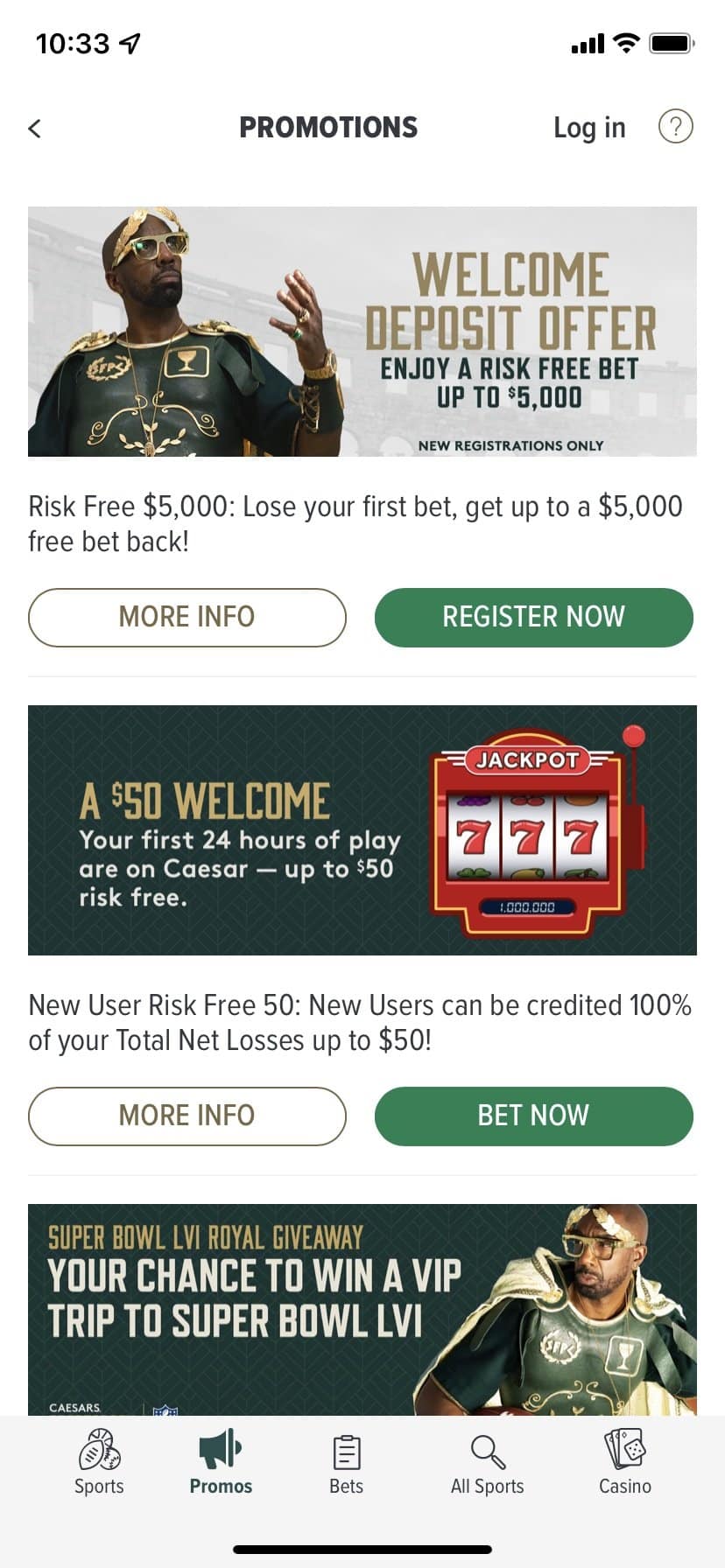 Caesars Sportsbook Review & Promo Code (2022 Update) | Odds Assist