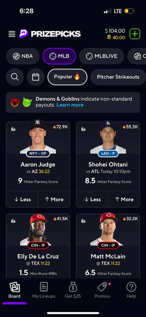 Sleeper vs. PrizePicks: Bonuses, Payouts, & More